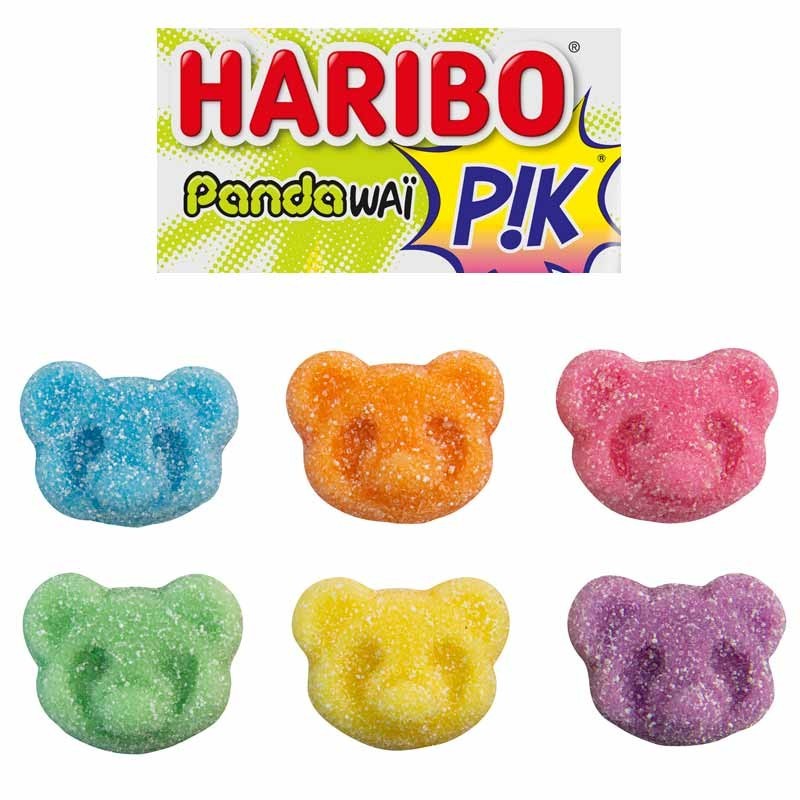 pandas kawaii, panda Haribo, pandawaii bonbon, bonbon panda
