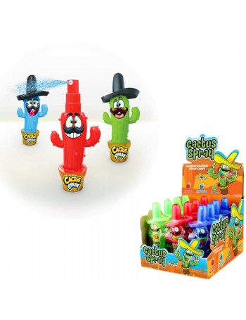 Bonbon spray, bonbon rigolo, bonbon anniversaire, bonbon cactus