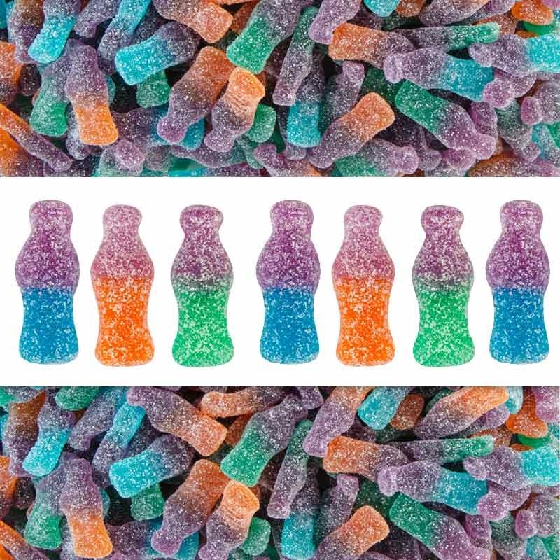 Purple cola Pik Haribo, Bouteille purple acidulée, purple pik 2Kg