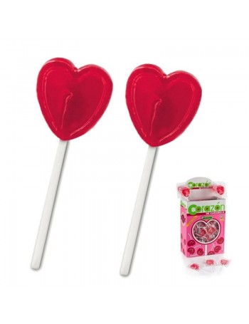 Sucette Coeur Cerise, sucette siant valentin, sucette amour