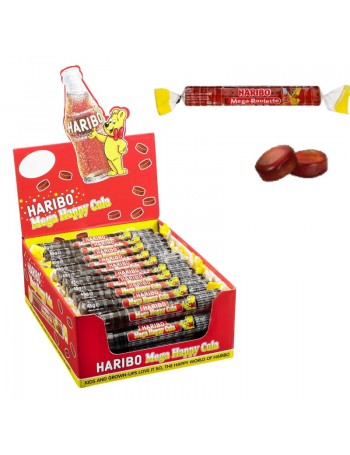Mega roulette cola Haribo, bonbon méga roulette Happy cola