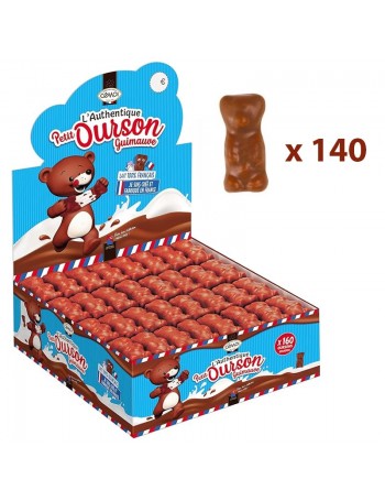 Oursons chocolat Bouquet d'Or, ourson chocolat cémoi, ourson guimauve