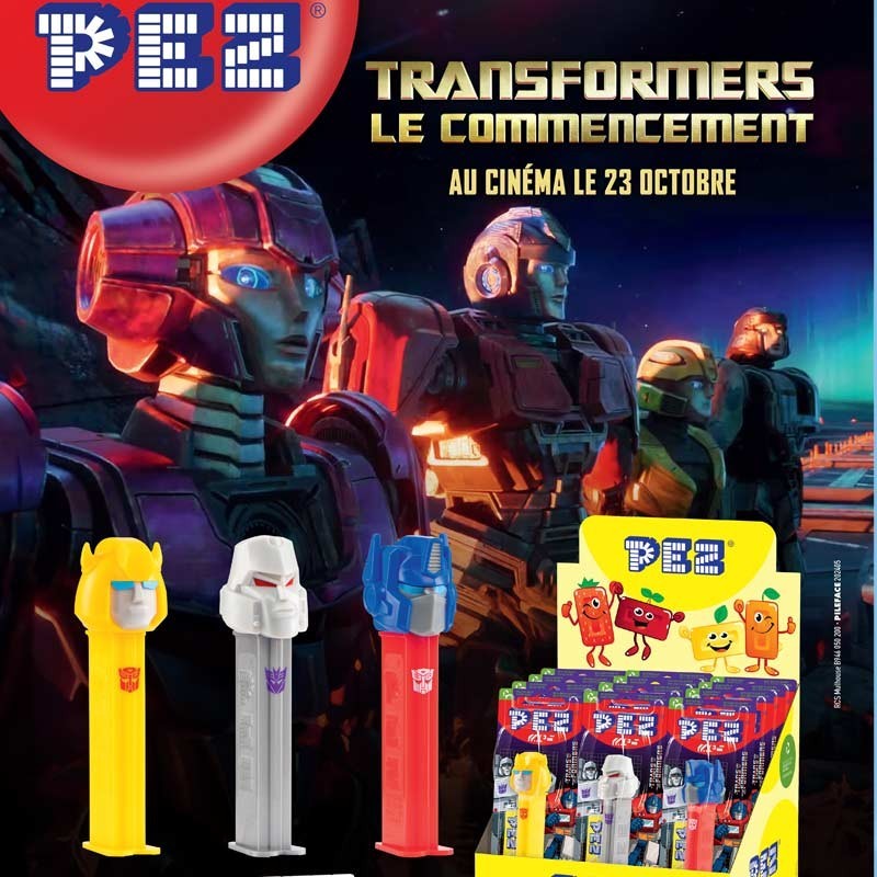Pez Transformers, Distributeur de Pez Transformers