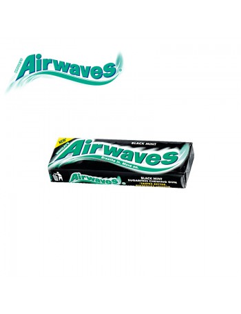 Airwaves Black Menthol, chewing gum fraicheur