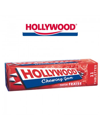 Chewing Gum Hollywood Tablette Fraise