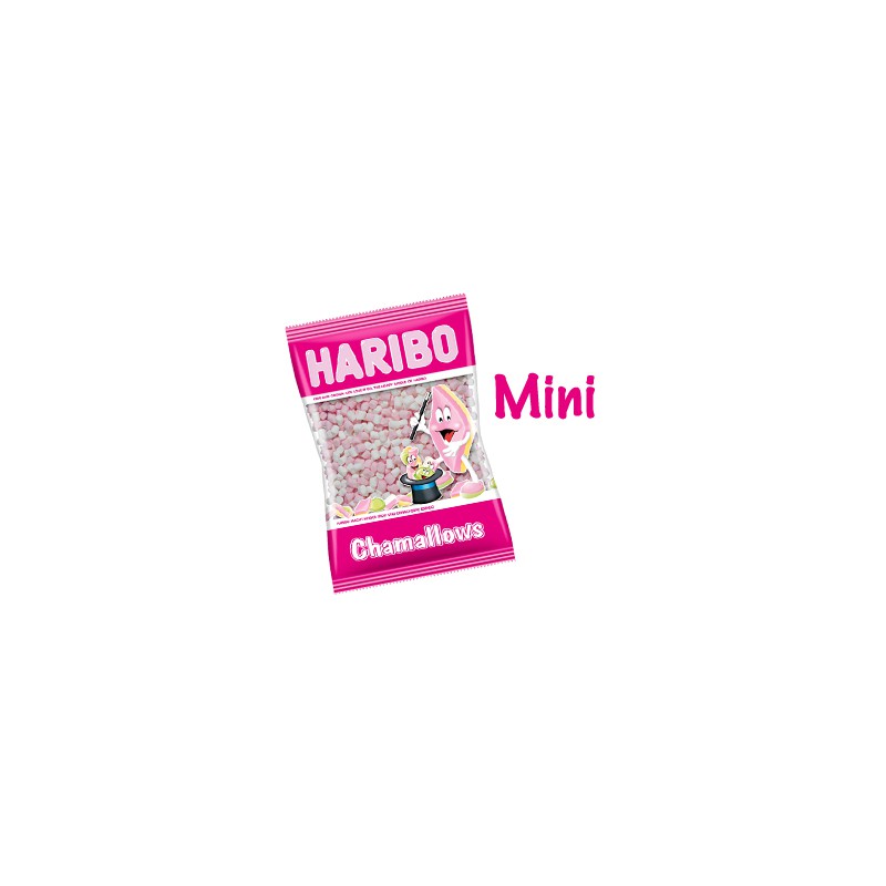 Mini Chamallows Haribo,petit chamallows,mini chamallow,minis chamallows