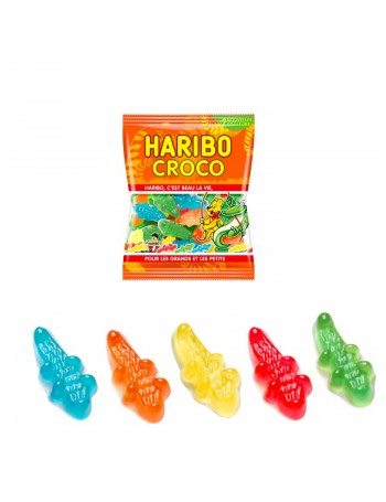 Mini Crocodile Hari Haribo,mini croco Haribo,bonbon croco petit sachet