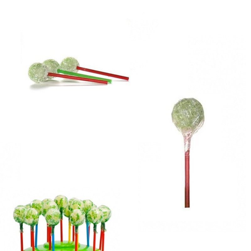 Sucette Ramzy Gum Pomme verte Cerdan, sucette à la pomme, sucette gum