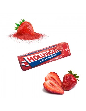 Chewing Gum Hollywood Tablette Fraise