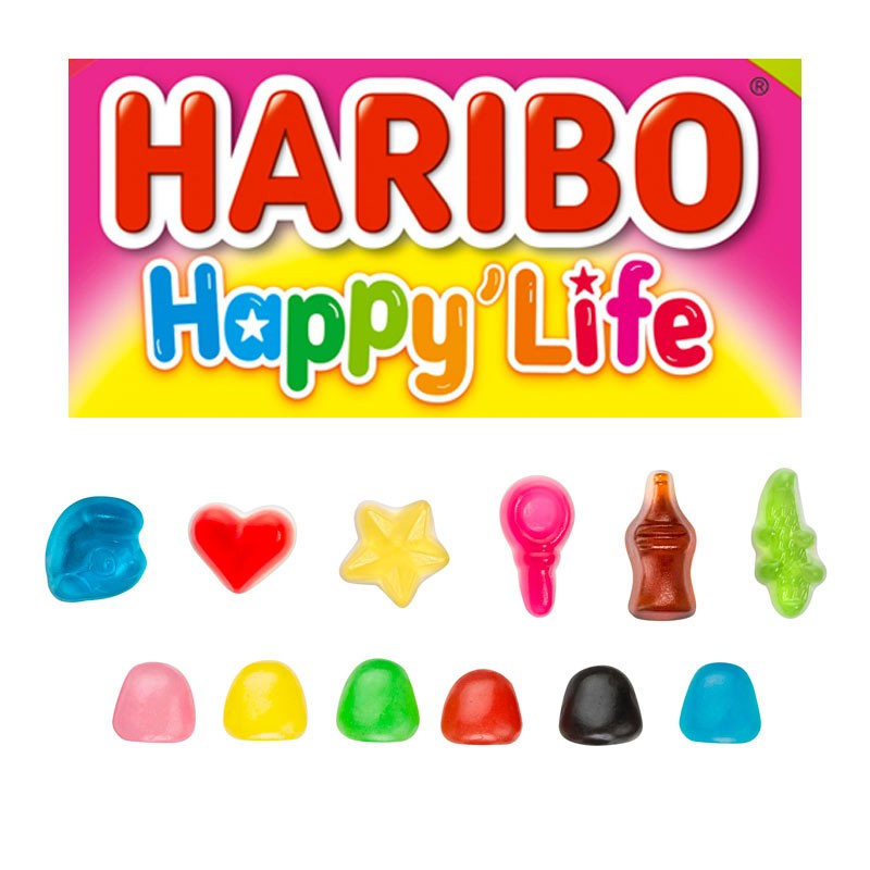 Bonbon Haribo, bonbons haribo, haribo pik, haribo schtroumpf