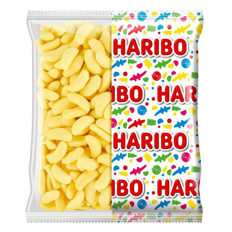 banans Hribo, bams Haribo, bonbon banane Haribo, banan's sac