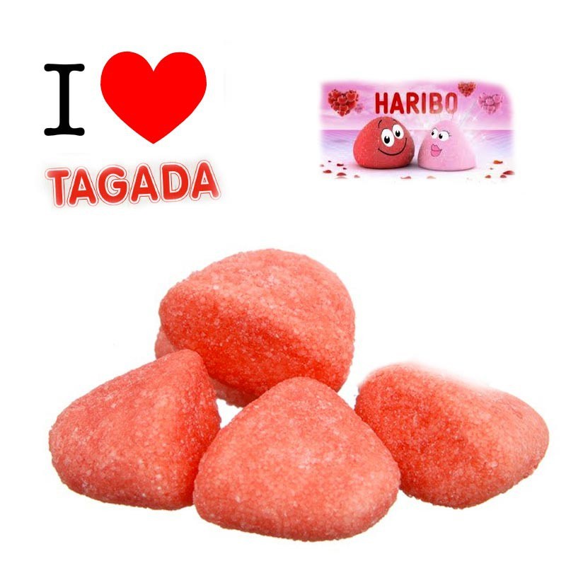 Tagada haribo, haribo tagada, fraise tagada, tagada bonbon