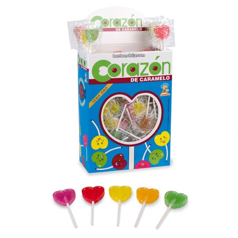 Sucette Coeur assortis, sucette saint valentin, bonbon coeur