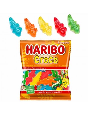 Haribo Croco, bonbon croco, Crocodile haribo
