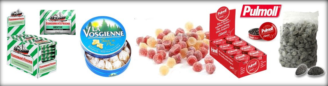 Gomme à mâcher et bonbon pastille, réglisse florent, pulmool, verquin